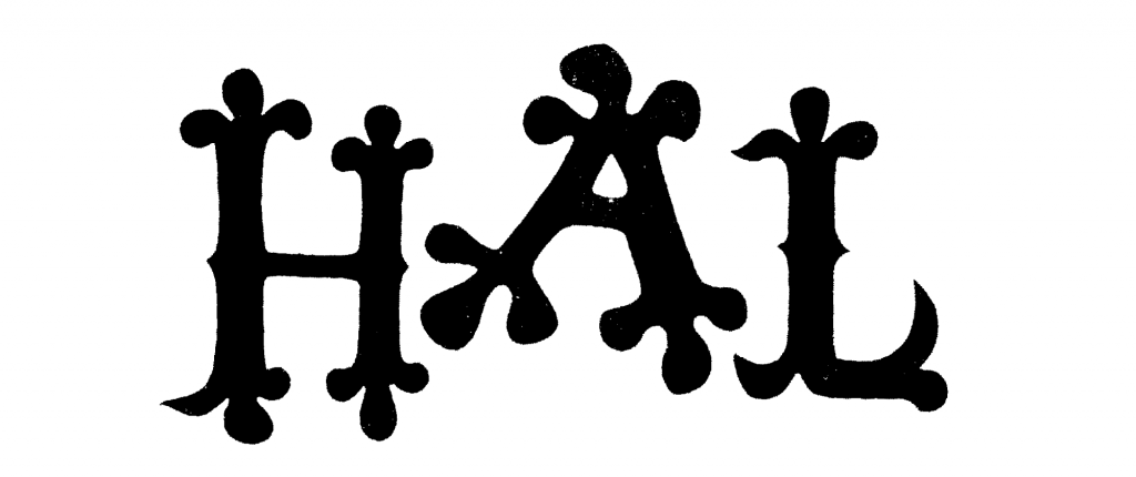 HAL Typefaces – Trials