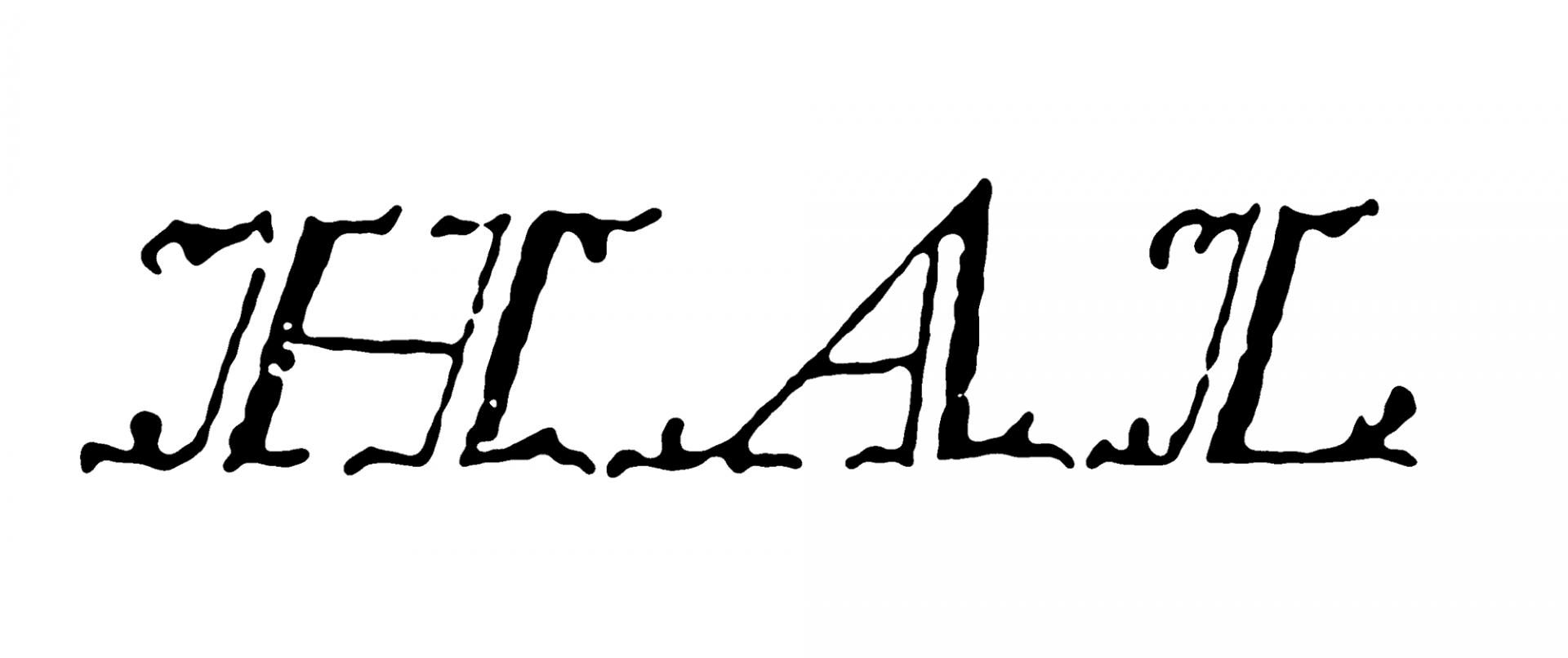 HAL Typefaces – Trials