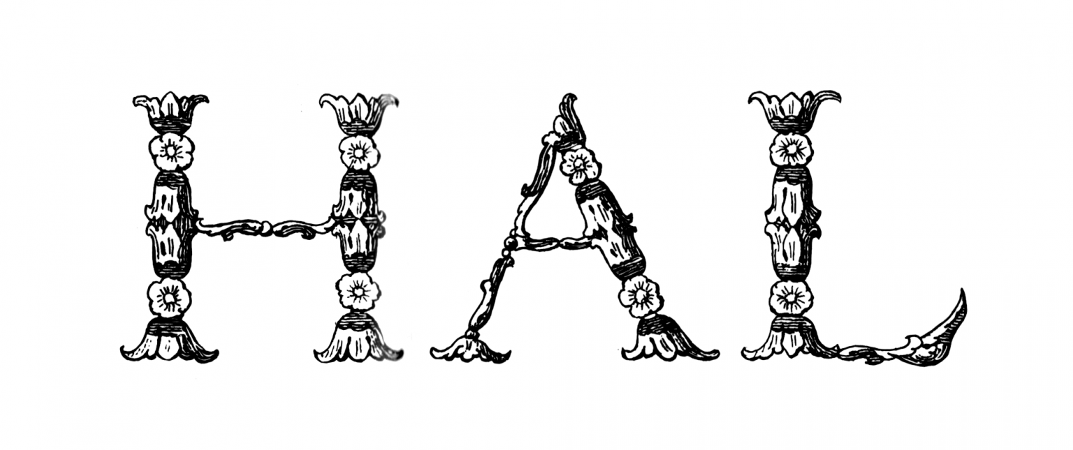 HAL Typefaces – Trials