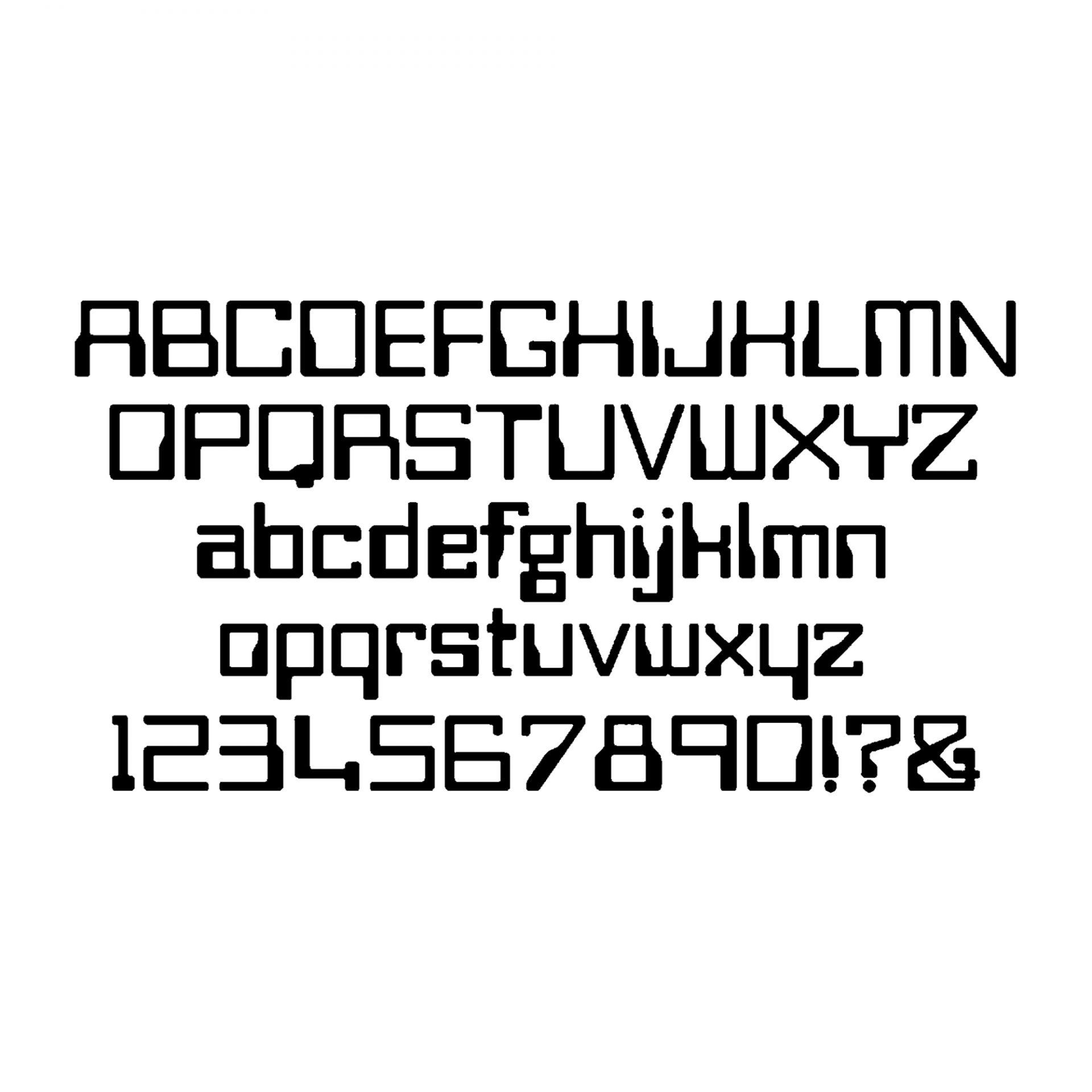 HAL Typefaces – Twins